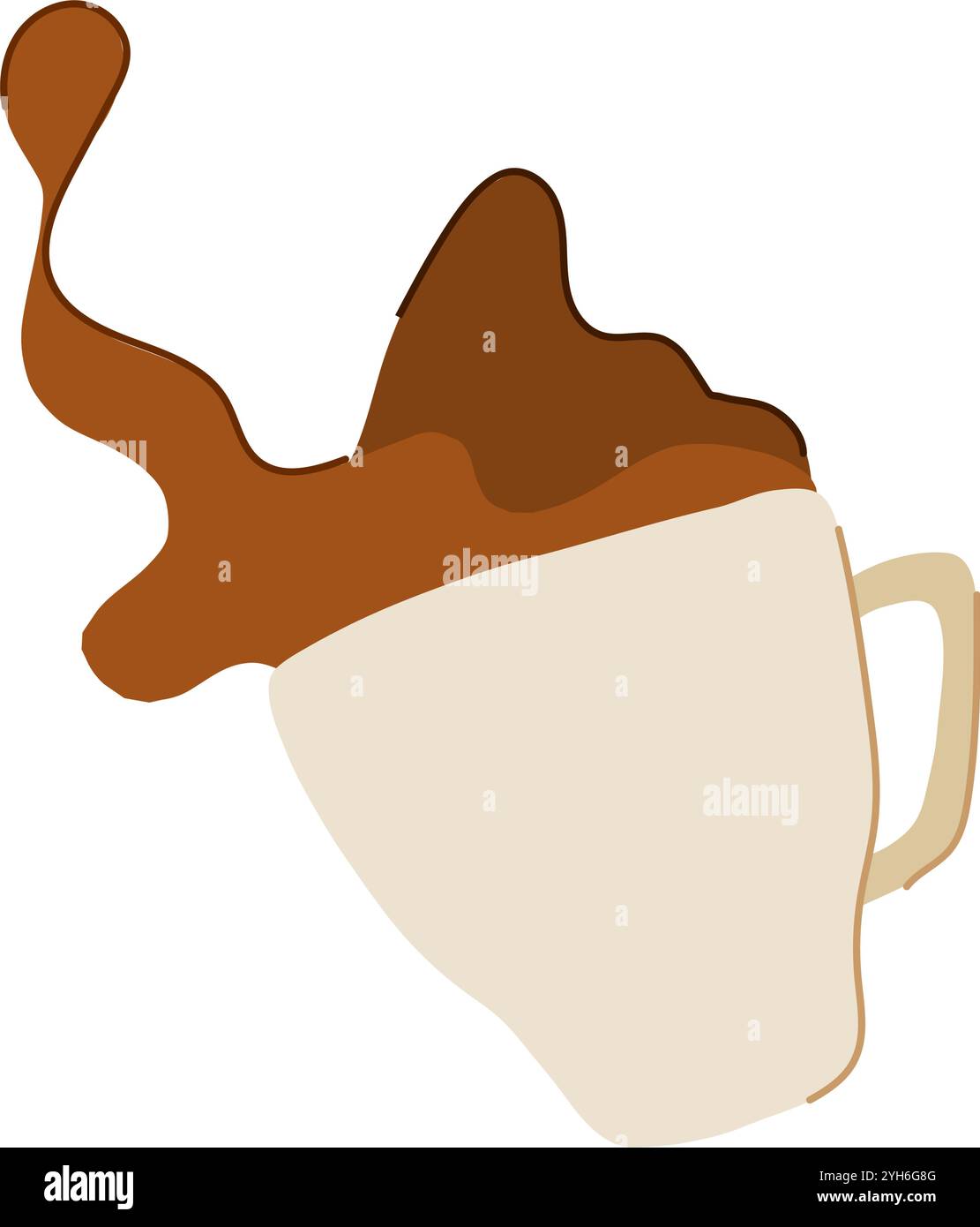 Sip cup cartoon hi-res stock photography and images - Alamy