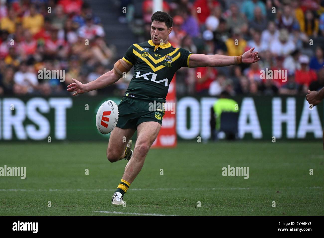 Sydney, Australia. 10th Nov, 2024. Mitchell Moses of Australia during ...