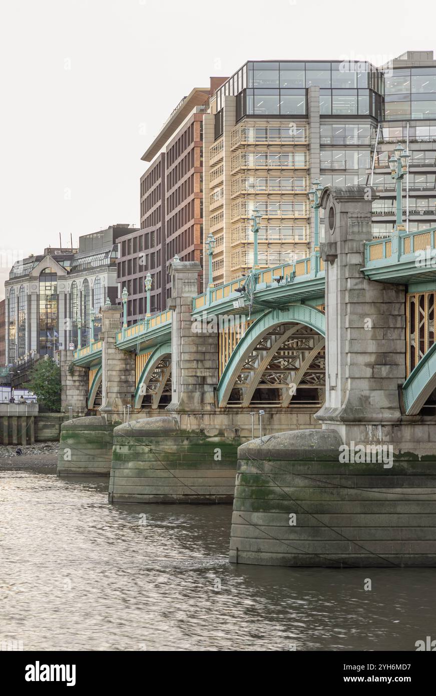 London, UK - Nov 07, 2023 - View of Southwark Bridge (formerly known as ...