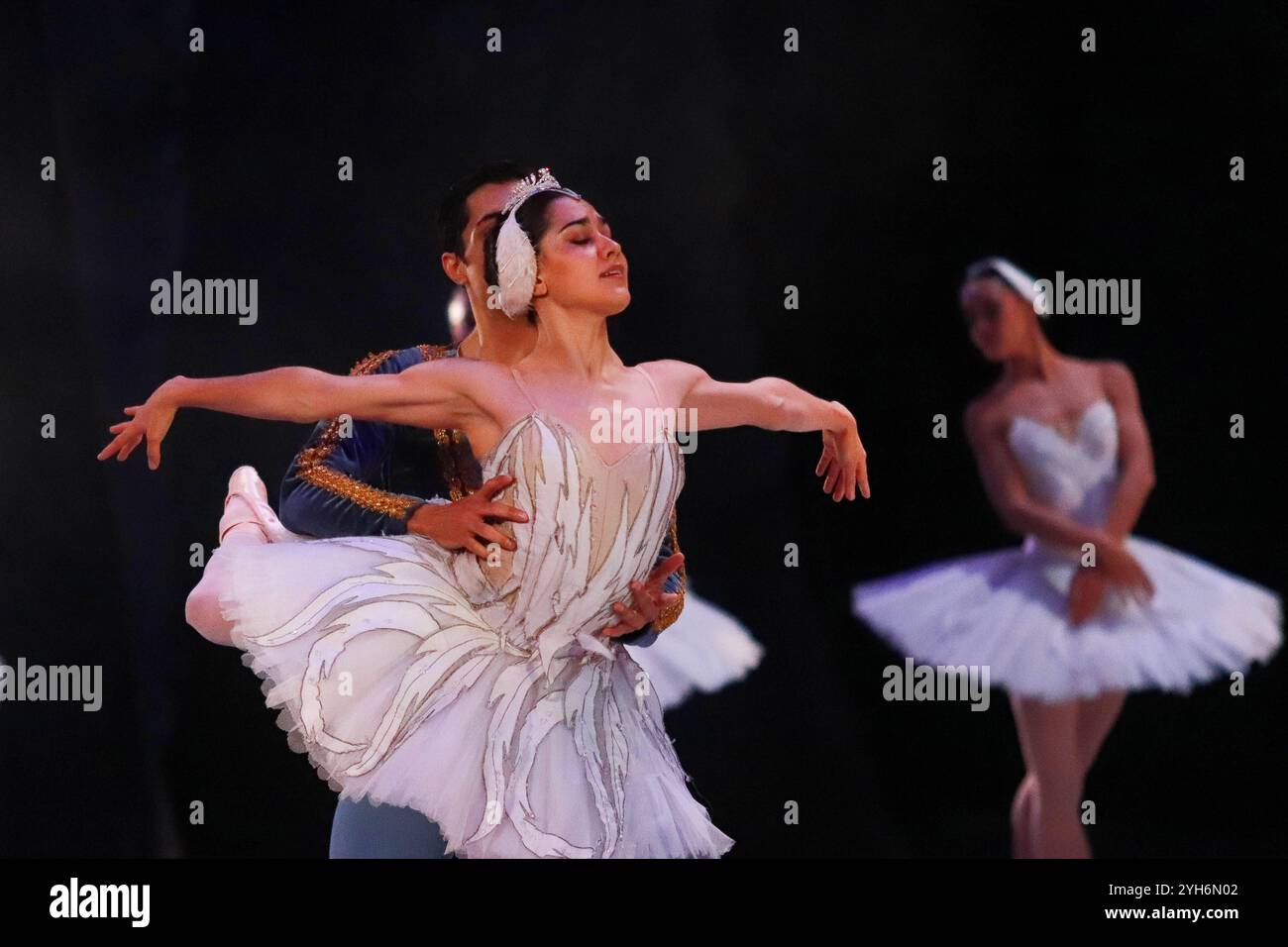 Swan Lake General Rehearsa at Palacio de Bellas Artes National Dance ...