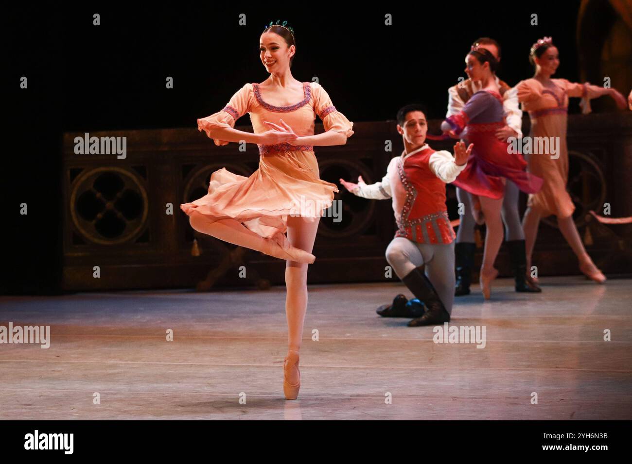 Swan Lake General Rehearsa at Palacio de Bellas Artes National Dance ...