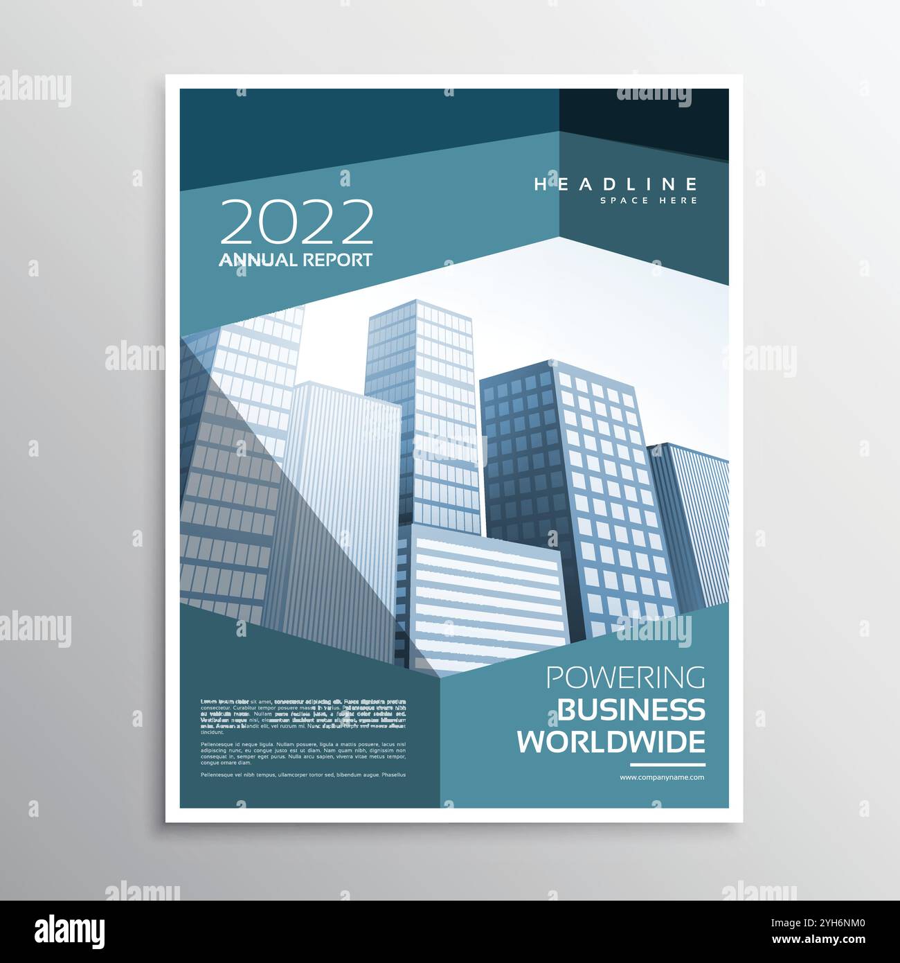 creative brochure flyer design with vibrant colors template design ...