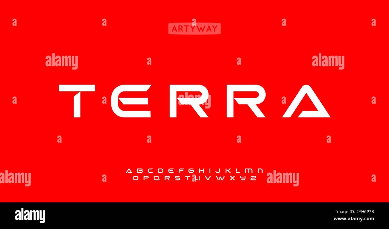 Bold futuristic alphabet, sleek geometric letters, space-inspired font ...