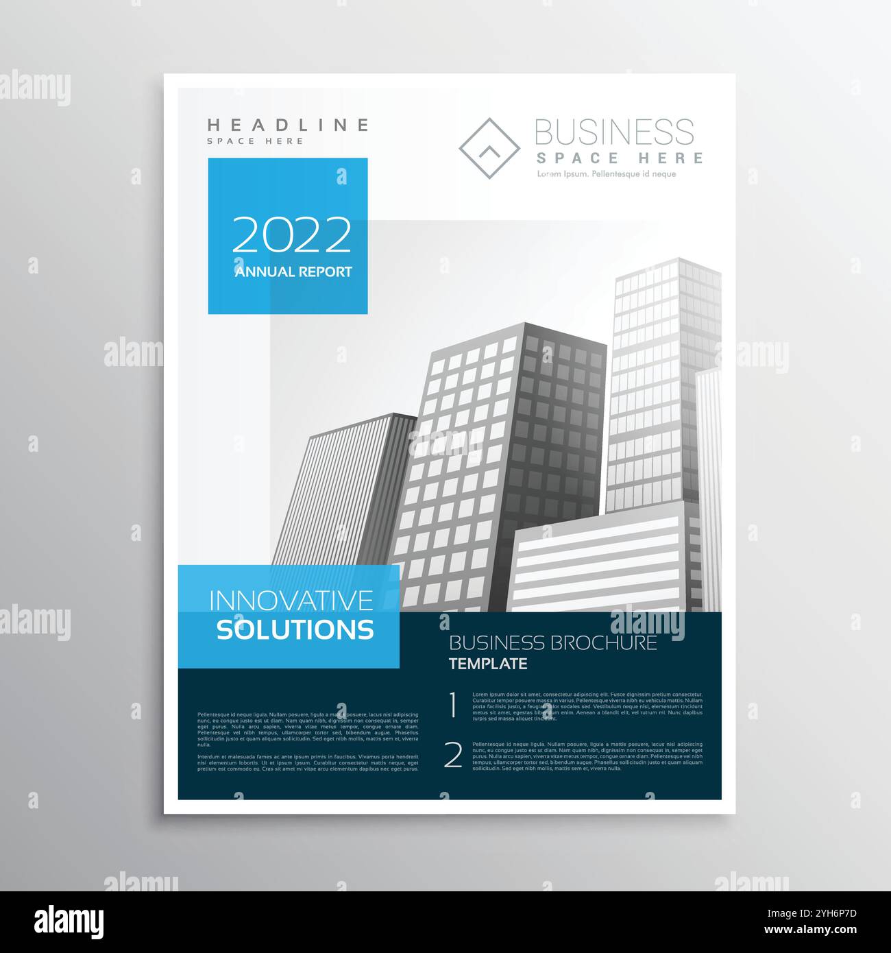 creative brochure flyer design with vibrant colors template design ...