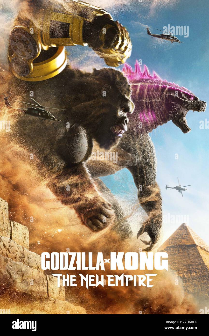 Godzilla x kong 2024 hi-res stock photography and images - Alamy