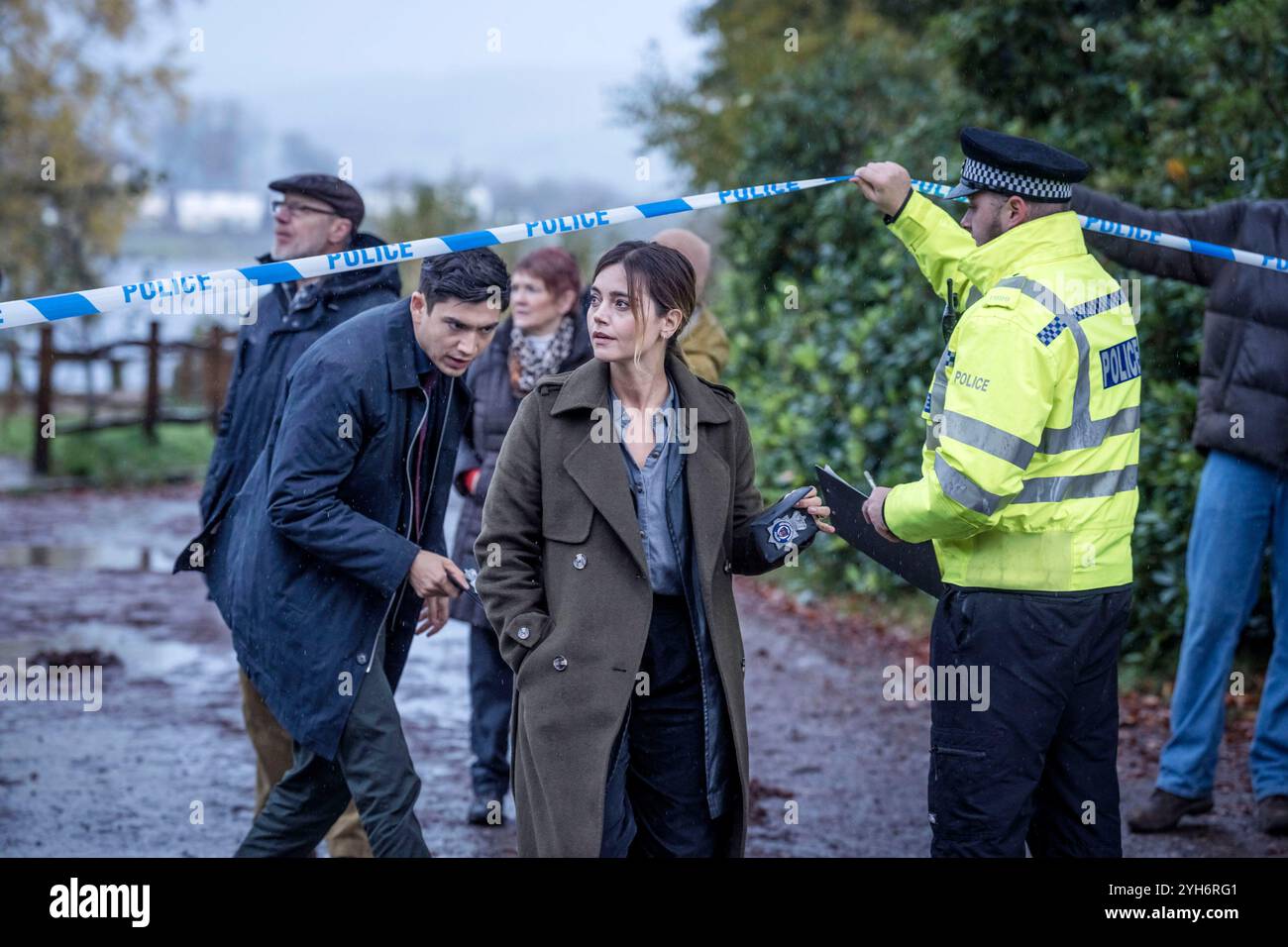 JENNA COLEMAN and ARCHIE RENAUX in THE JETTY (2024), directed by ...