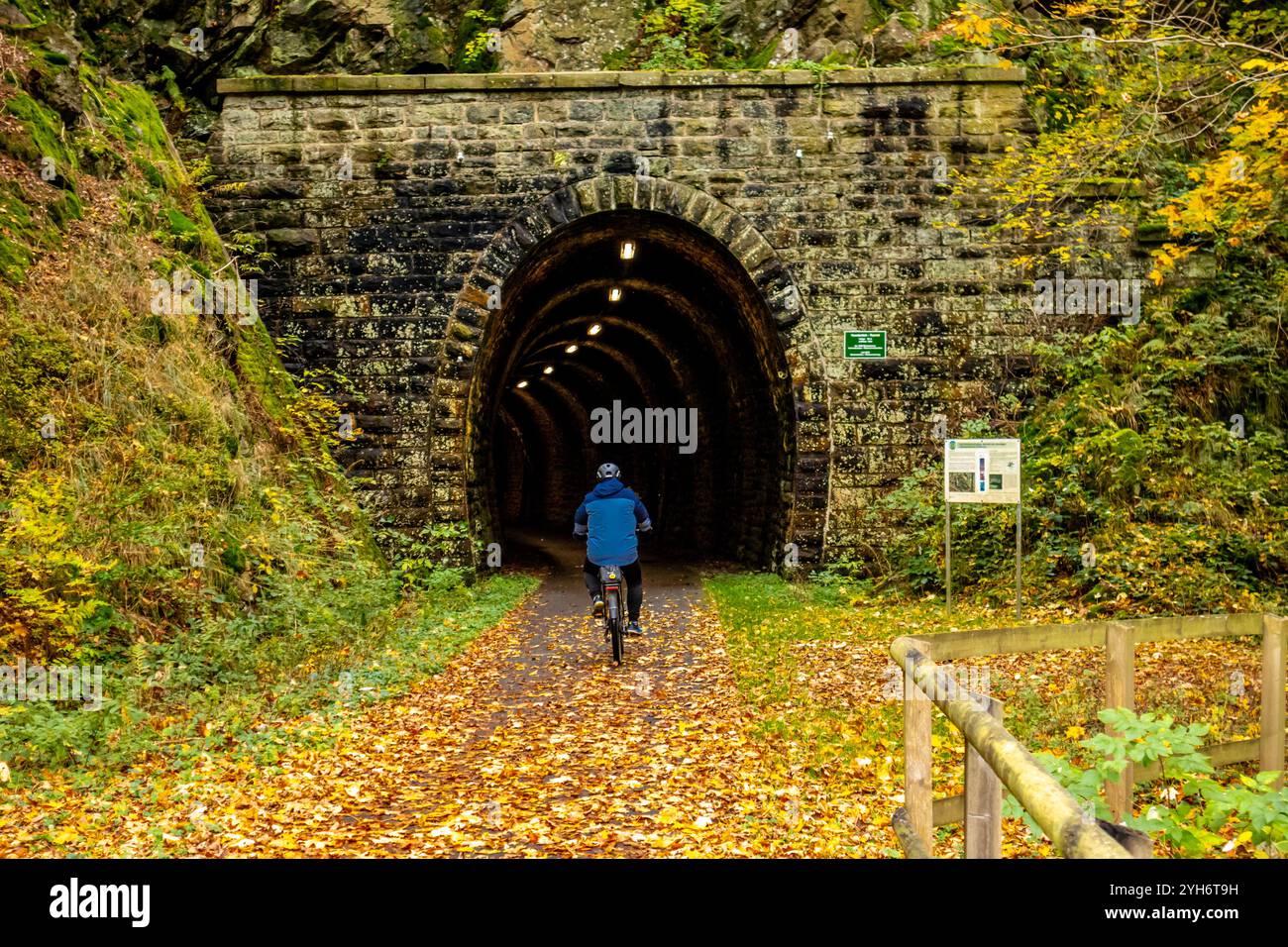 An autumn cycle tour through the Thuringian Forest on the Mommelstein ...