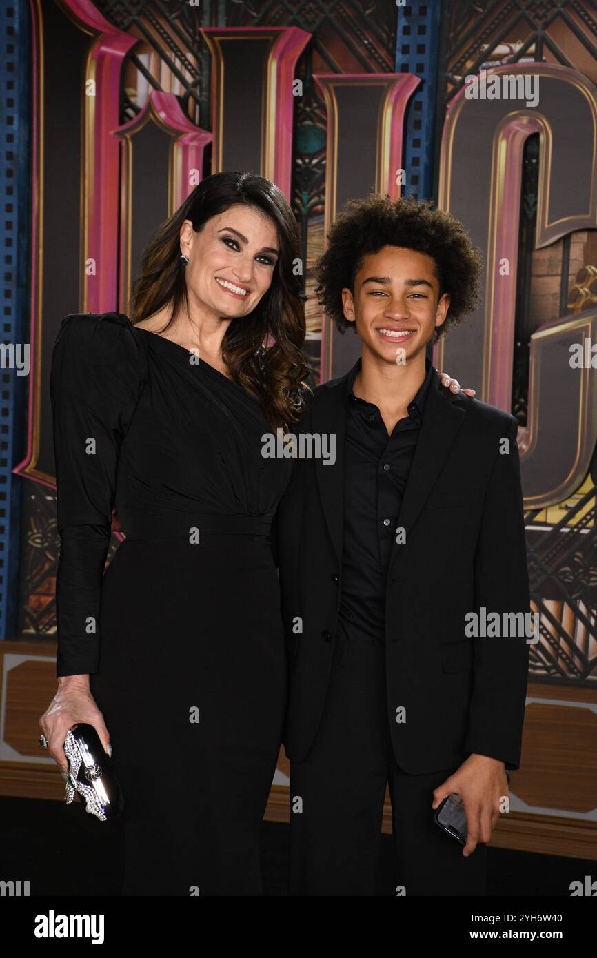 Los Angeles, California, USA 9th November 2024 Singer Irina Menzel and ...