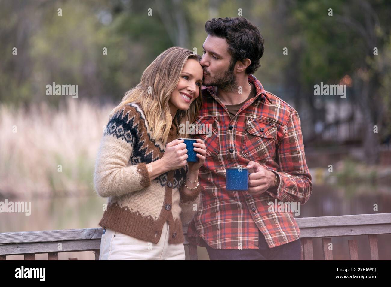 ADAM BRODY and KRISTEN BELL in NOBODY WANTS THIS (2024), directed by GREG MOTTOLA, HANNAH FIDELL ...