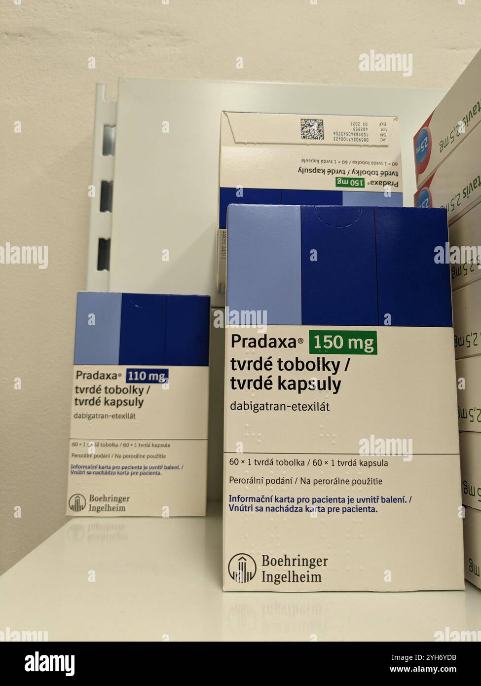 PRADAXA medication with Dabigatran etexilate active substance by ...