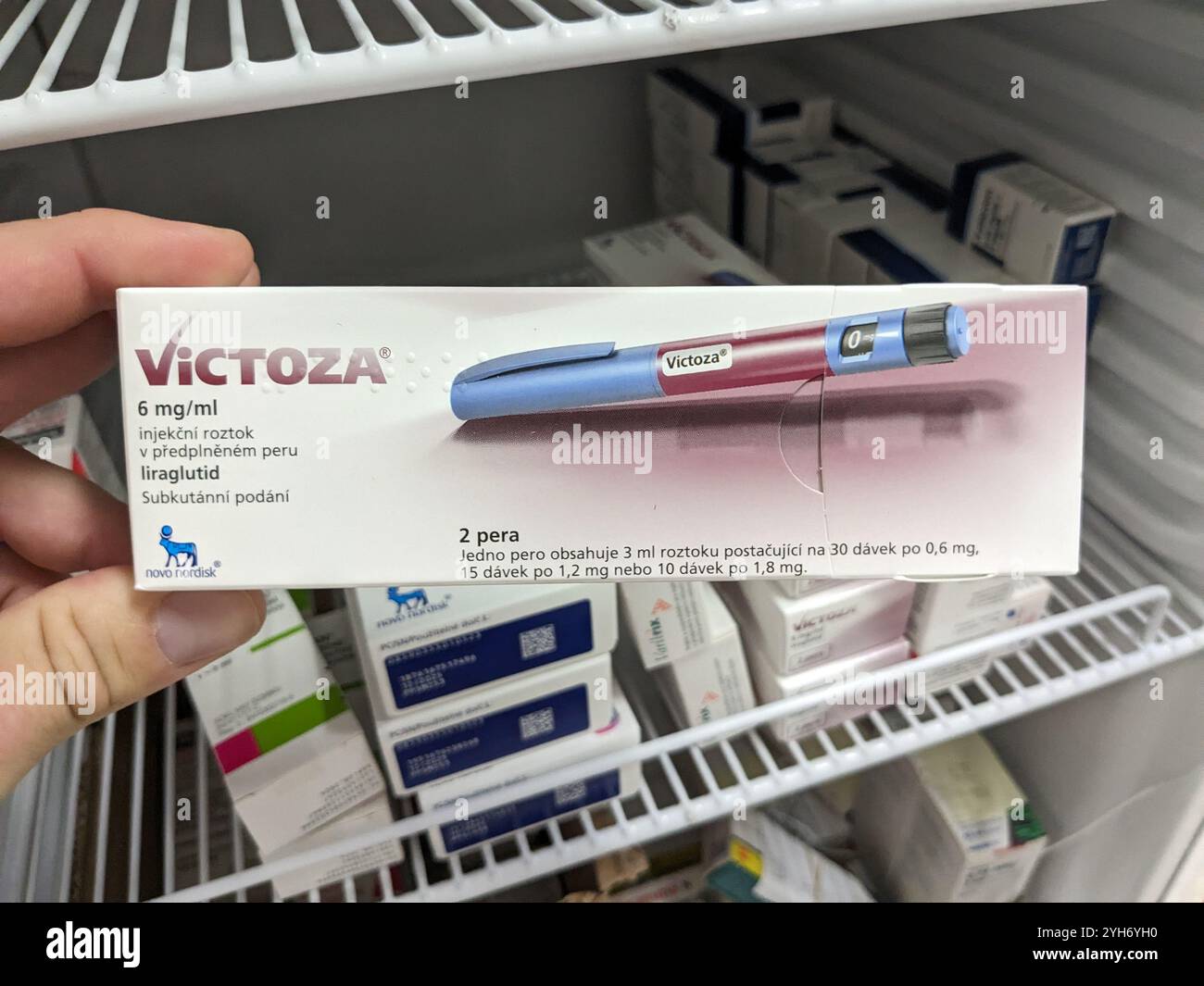 VICTOZA medication with Liraglutide active substance by Novo Nordisk ...