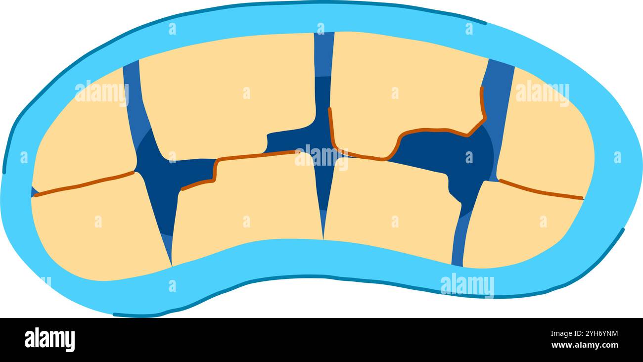snarl monster mouth cartoon vector illustration Stock Vector Image ...