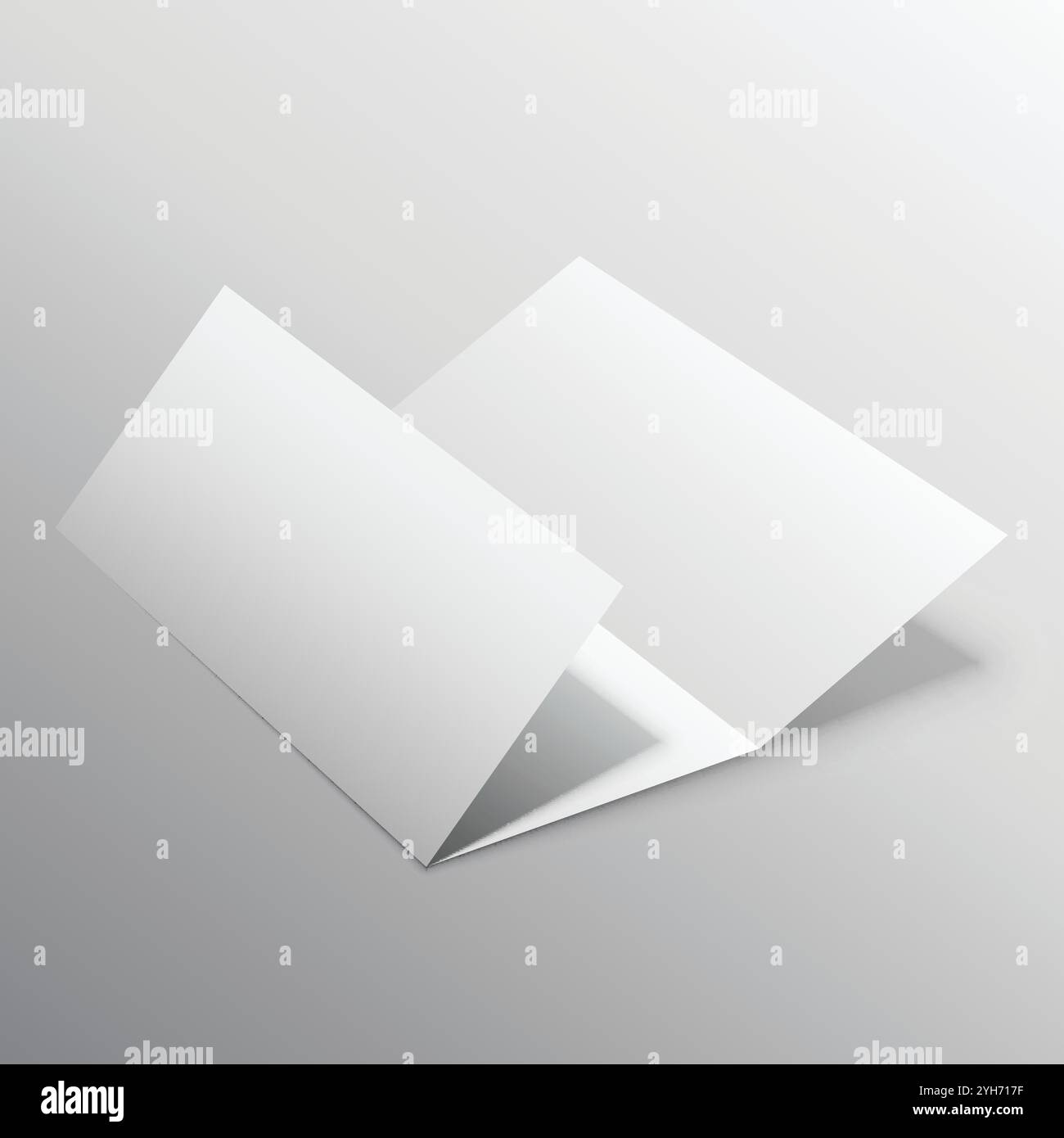 vector trifold 3d mockup design Stock Vector Image & Art - Alamy