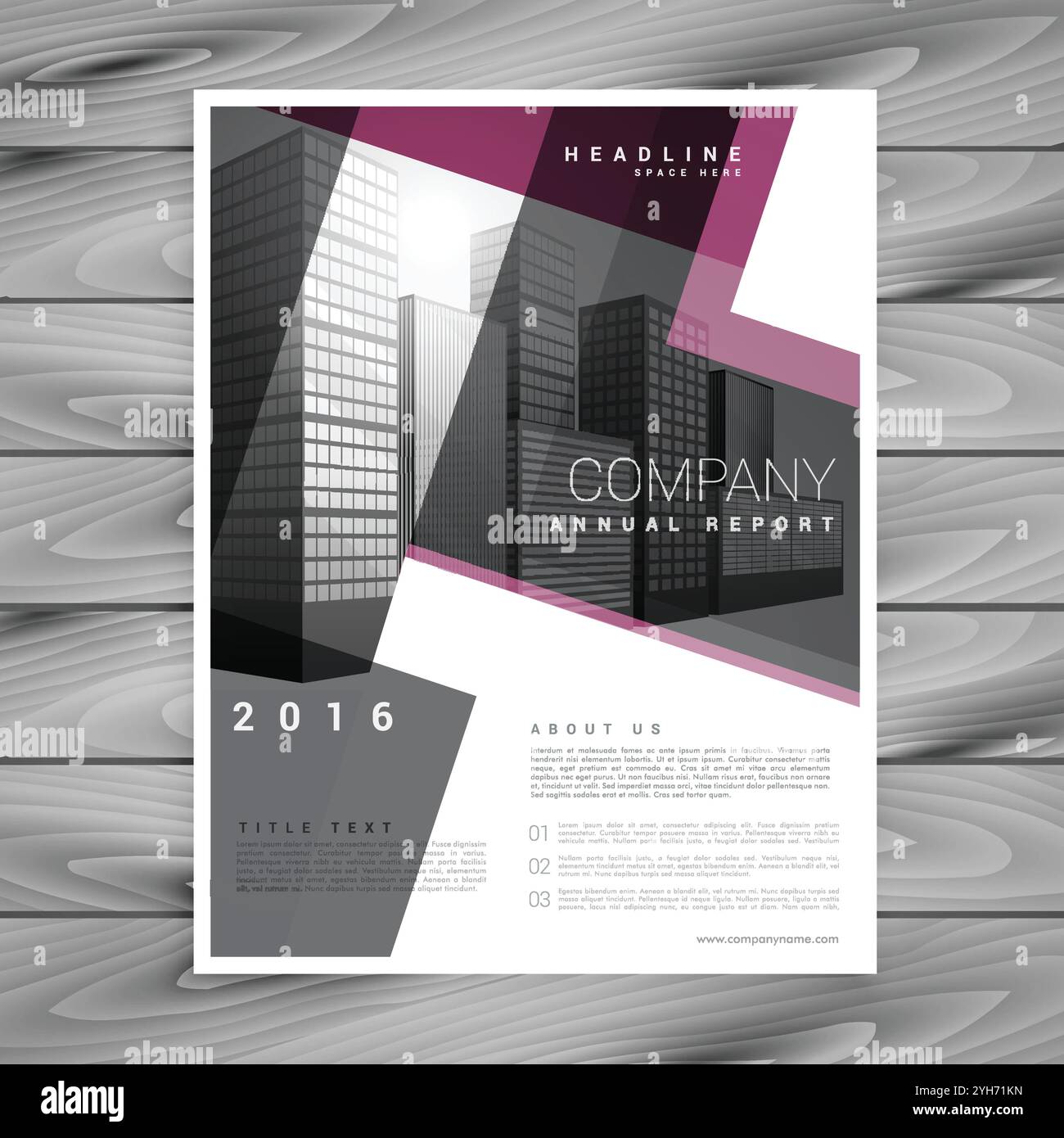 Organization flyer template Stock Vector Images - Alamy