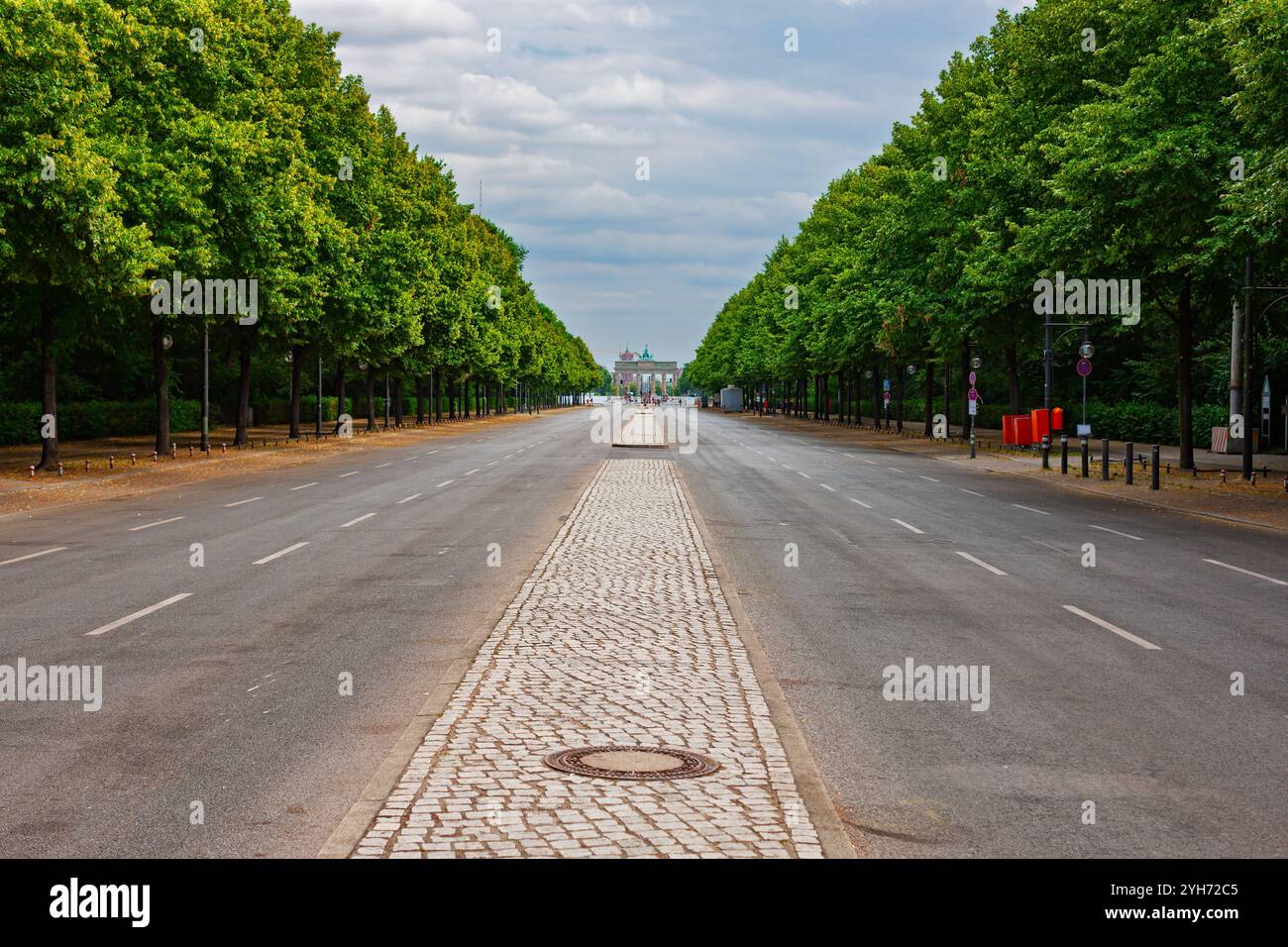 Stasse des 17 Juni. 17th of June Street, referring to the 17 June 1953 ...