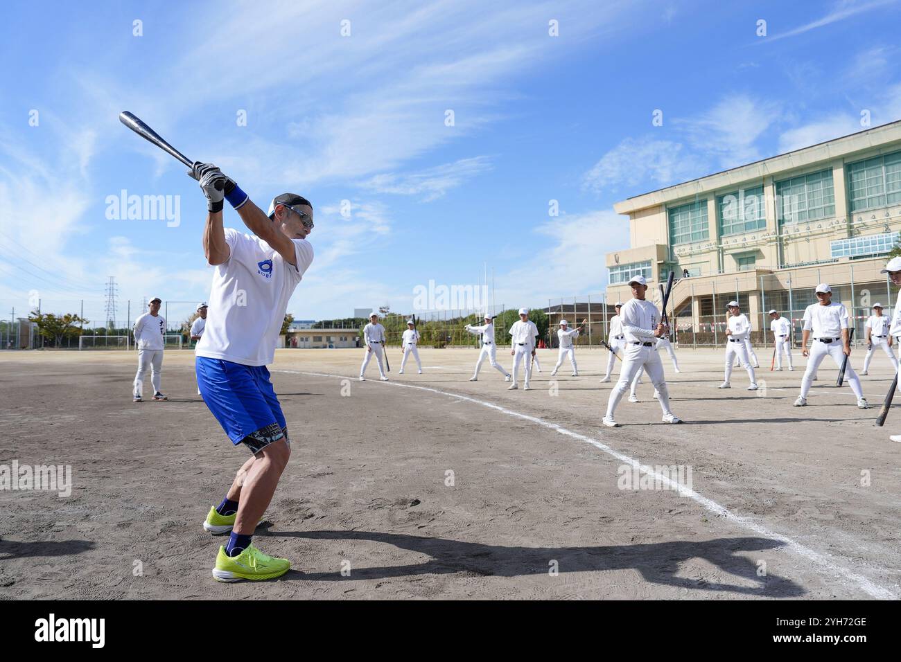 Ichiro Suzuki, a former star player of Japanese professional baseball ...