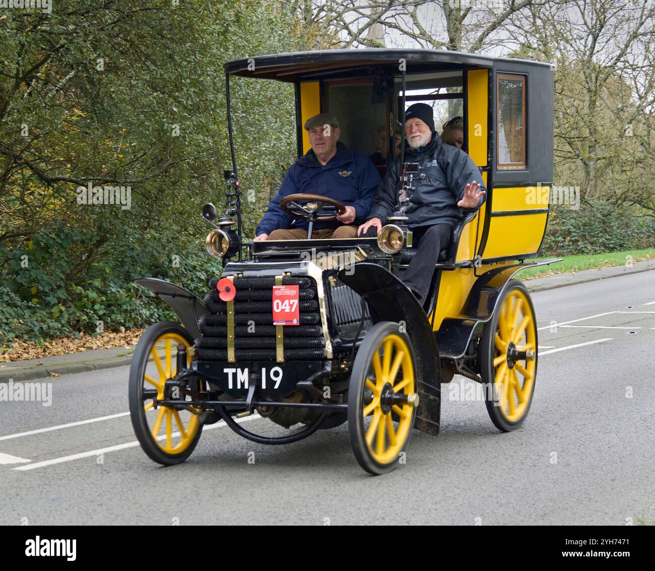Derek Mathewson Bangers and Cash fame driving number 047 a 1900 Panhard ...