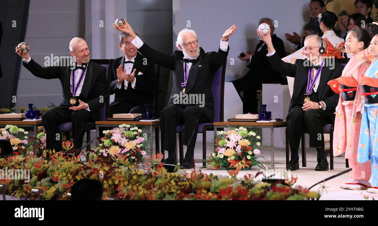 (L to R)Choreographer William Forsythe, Geologist Paul F. Hoffman and ...