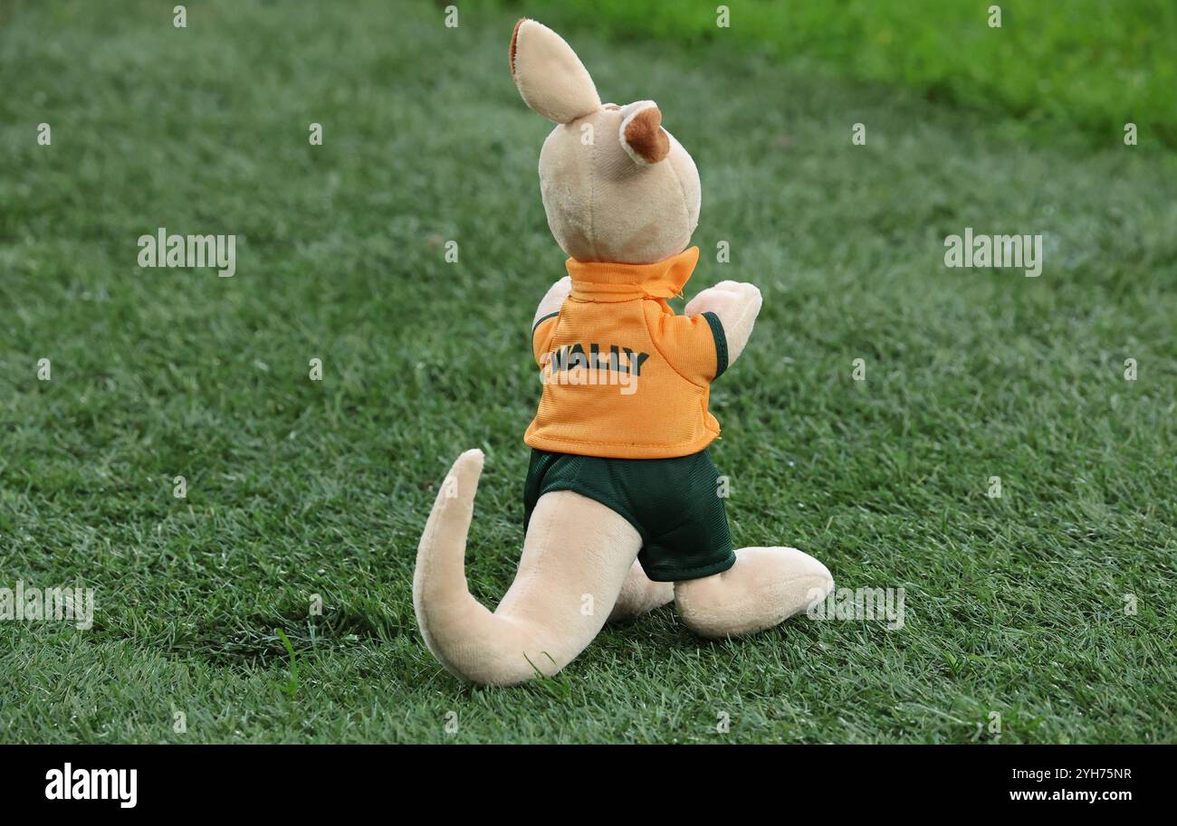 London, UK. 09th Nov, 2024. Australian Mascot WALLY during Autumn ...