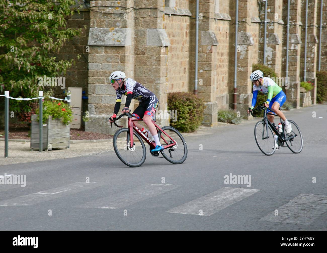 The cycle race Stock Photo - Alamy