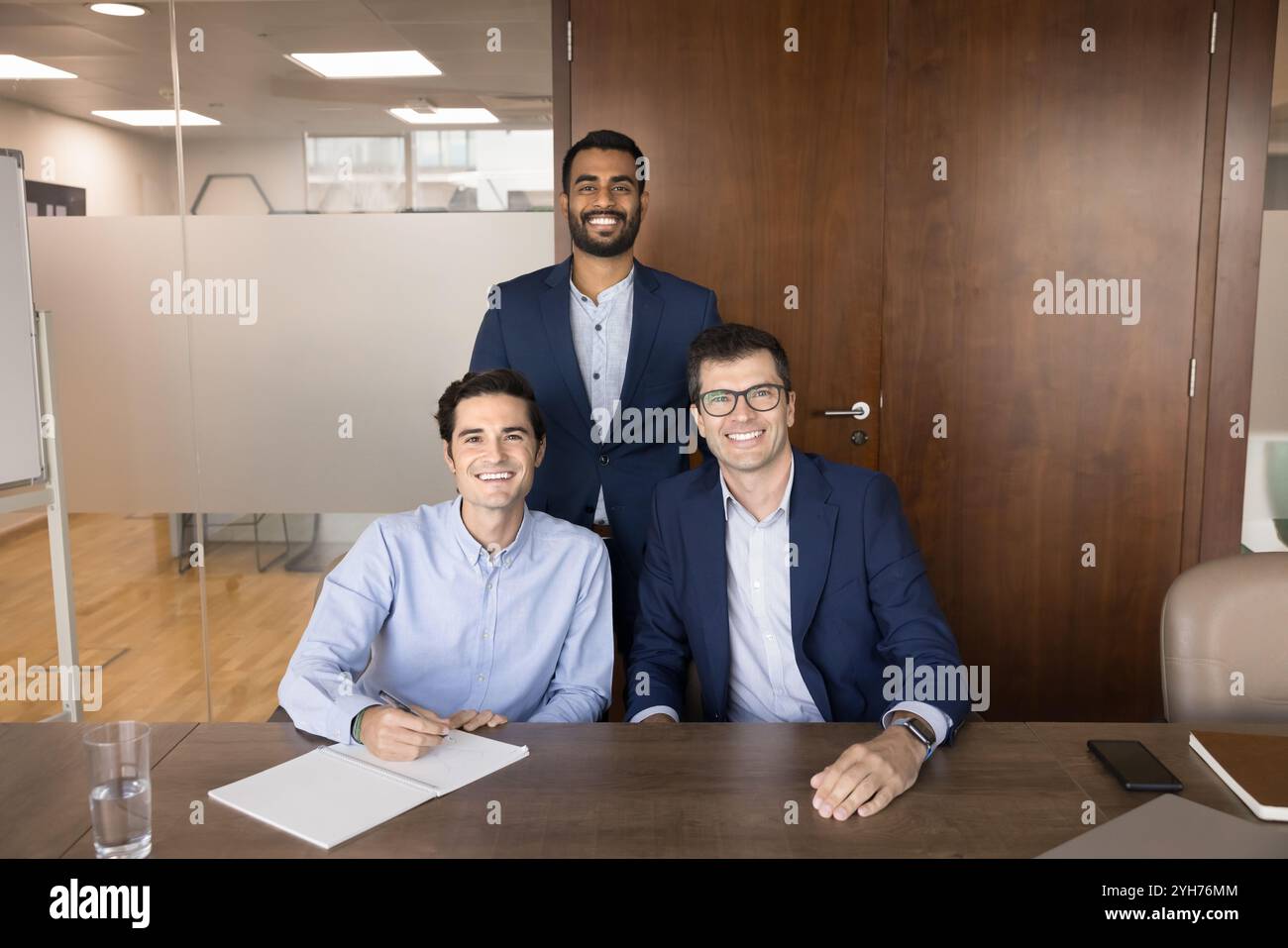 Three successful business people hi-res stock photography and images ...