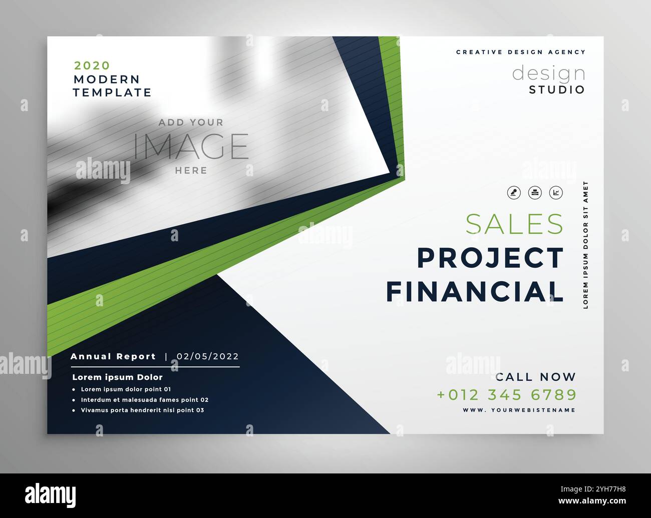 Modern brochure design hi-res stock photography and images - Alamy