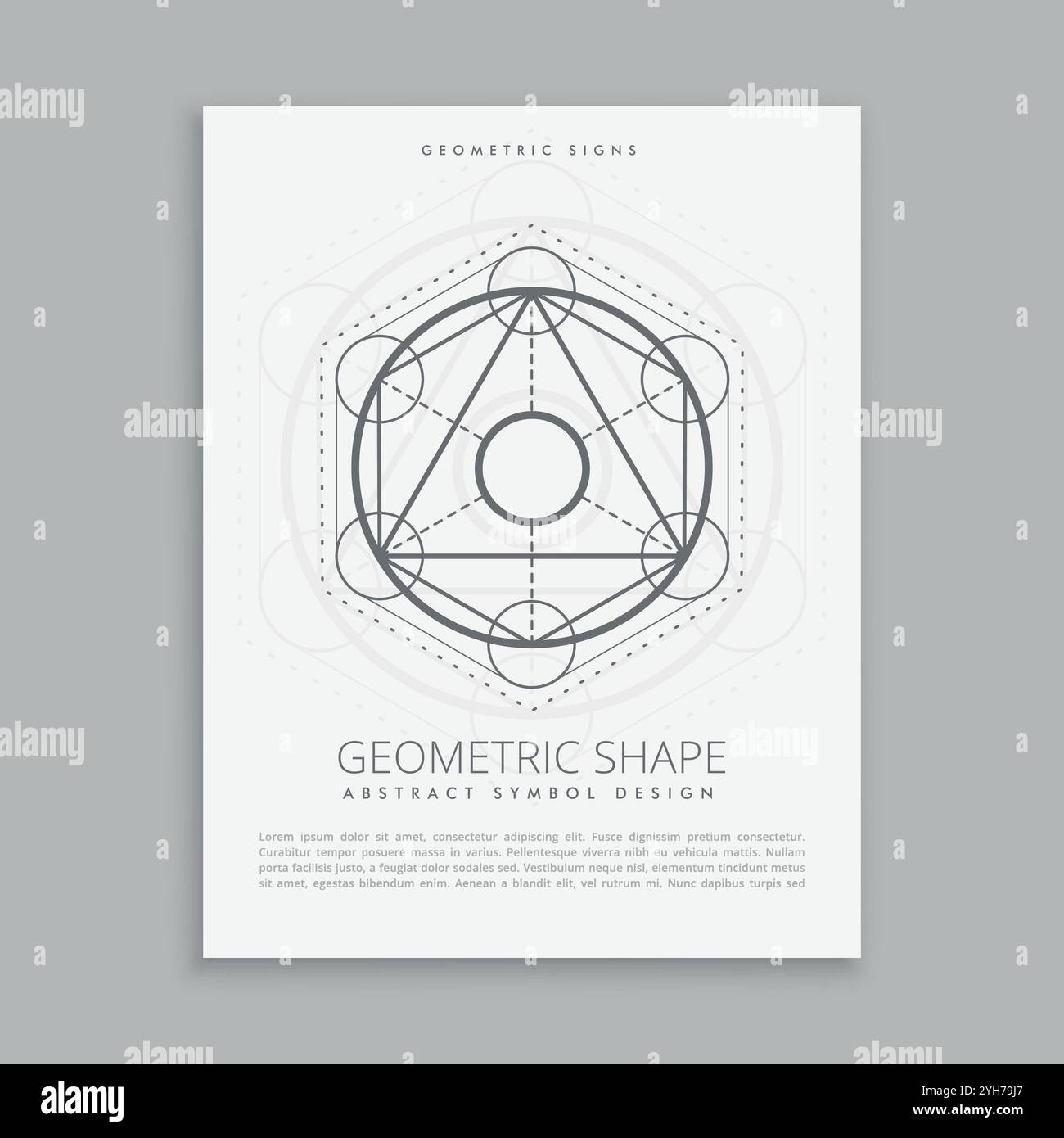 Abstract sacred poster Stock Vector Images - Alamy