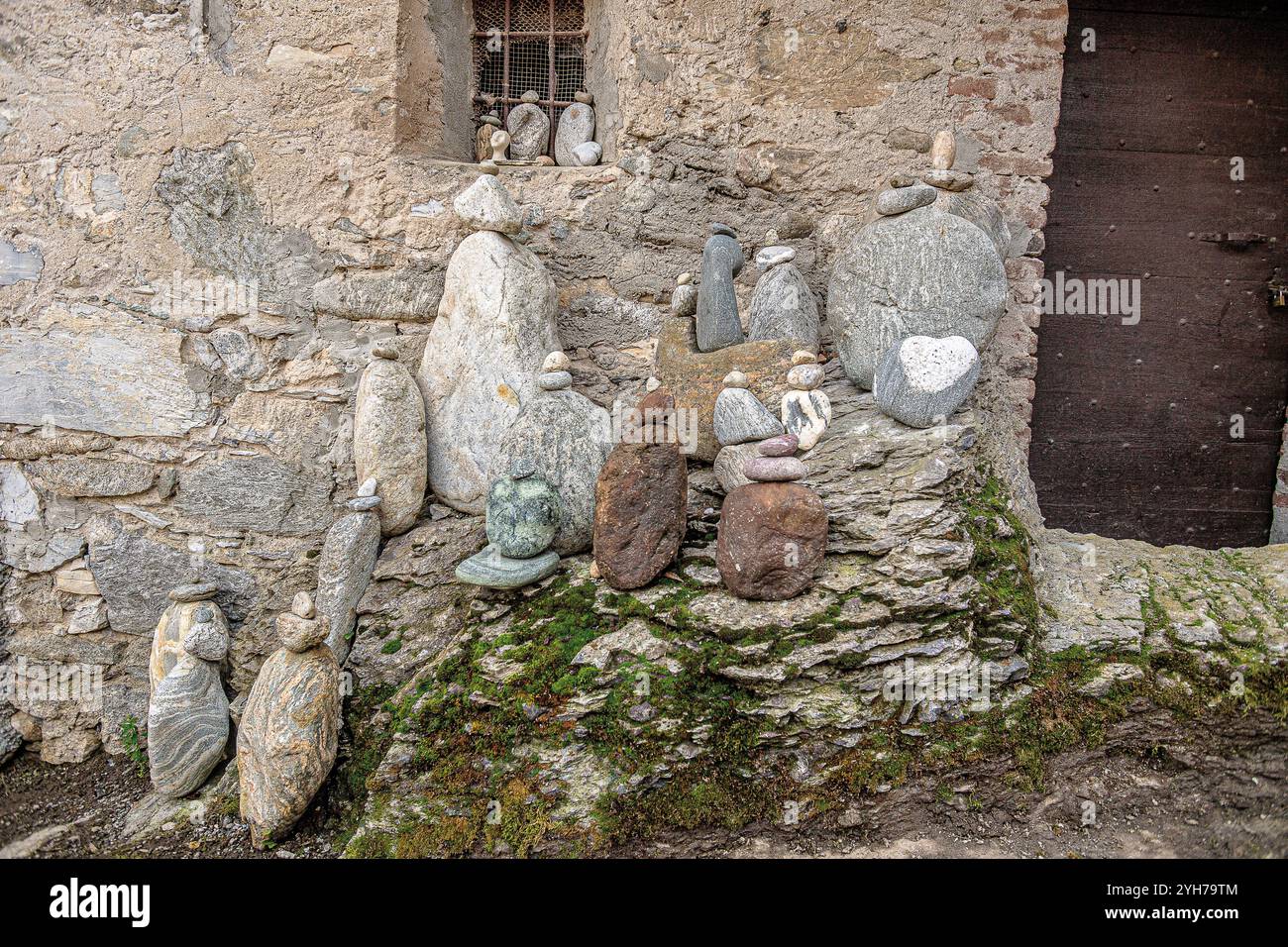 Italy Piedmont Valle Gesso Alpi Marittime Park - Roaschia - Stone ...