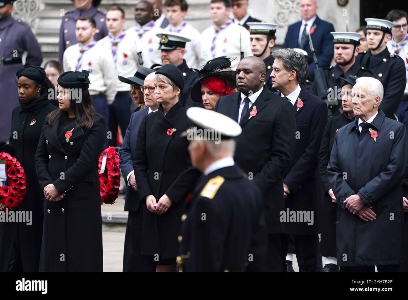 (left to right) Culture Secretary Lisa Nandy, Home Secretary Yvette ...