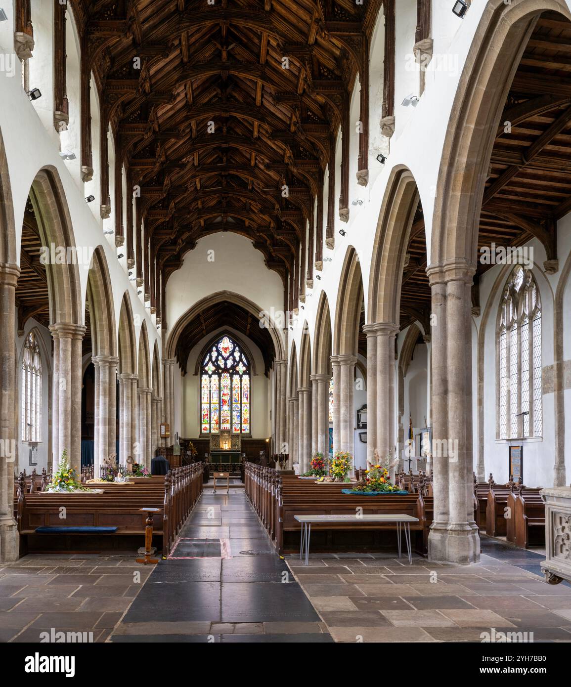 St Peter and St Paul parish church at Swaffham, North Norfolk, Norfolk ...