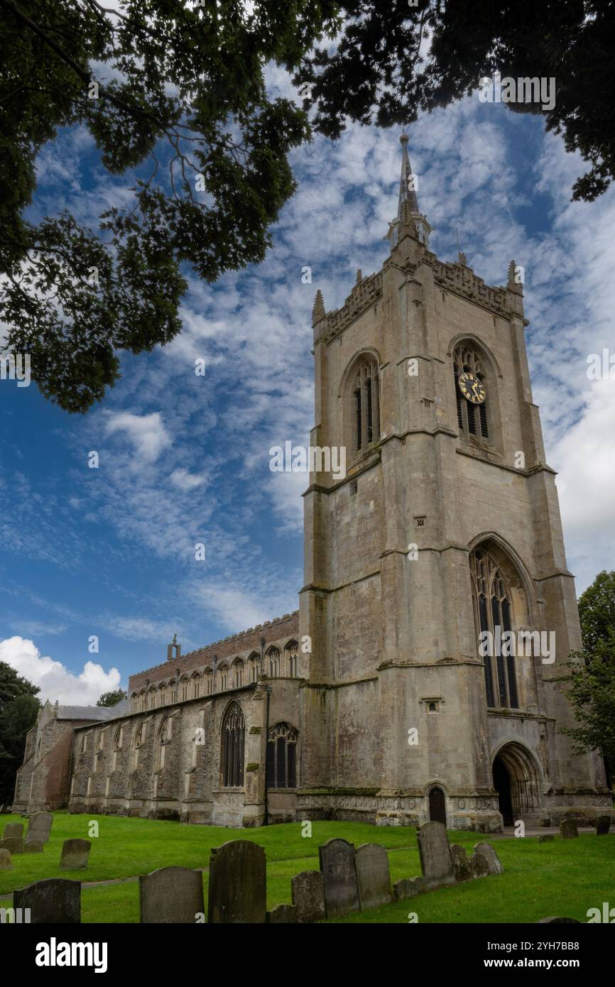 St Peter and St Paul parish church at Swaffham, North Norfolk, Norfolk ...