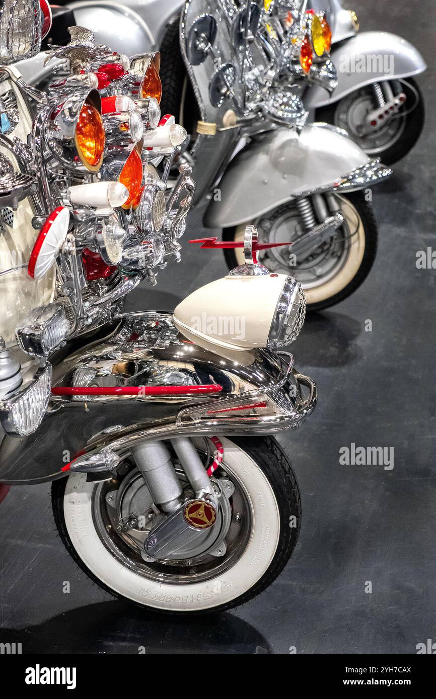 1960's Vespa scooters from the Mod era Stock Photo - Alamy