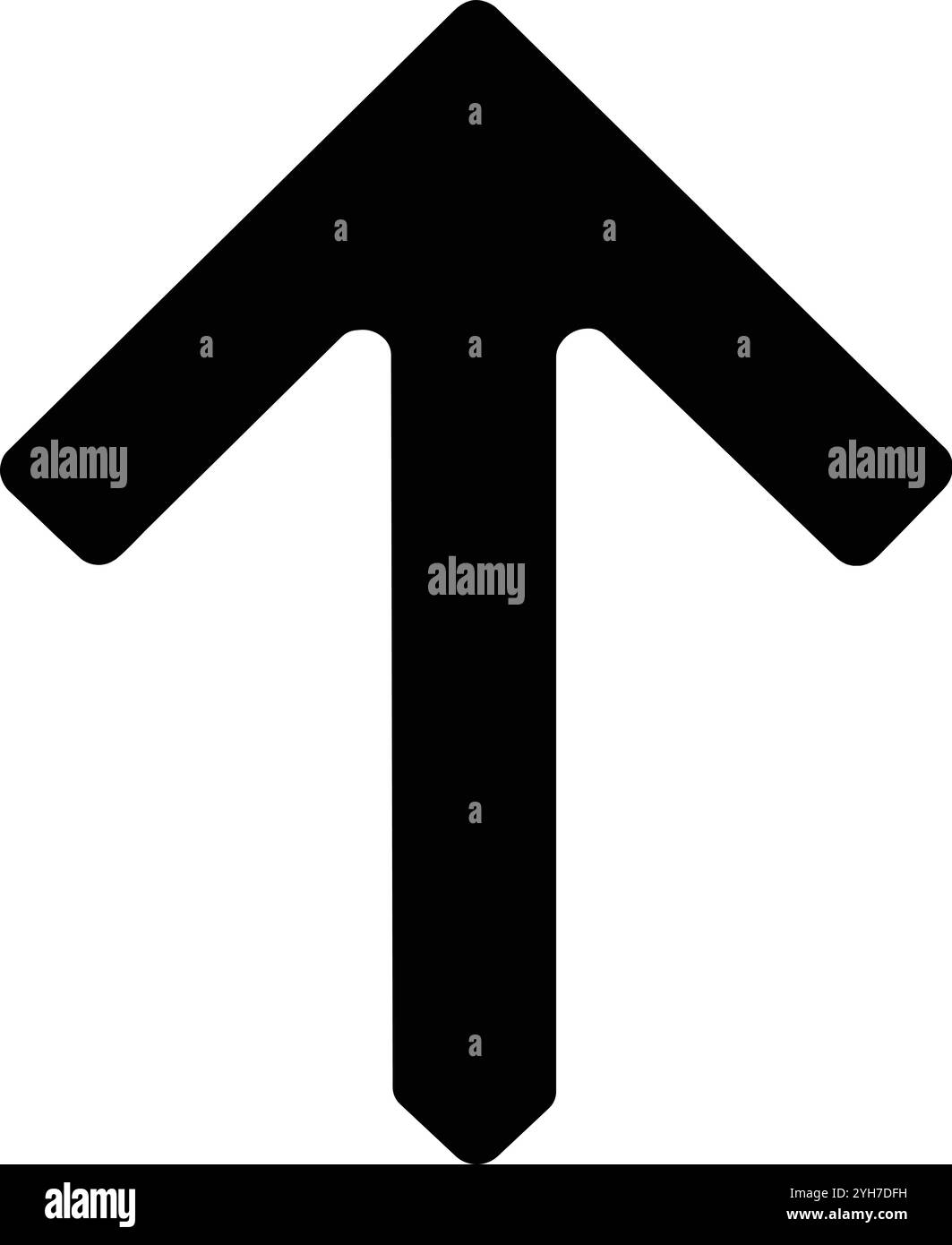 Up shape vector vectors hi-res stock photography and images - Alamy