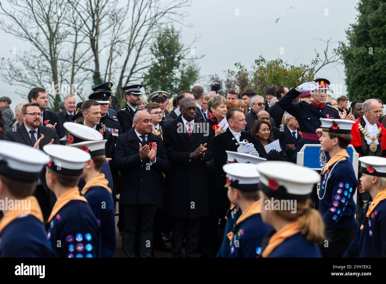 Clifftown Parade, Southend on Sea, Essex, UK. 10th Nov, 2024. A ...