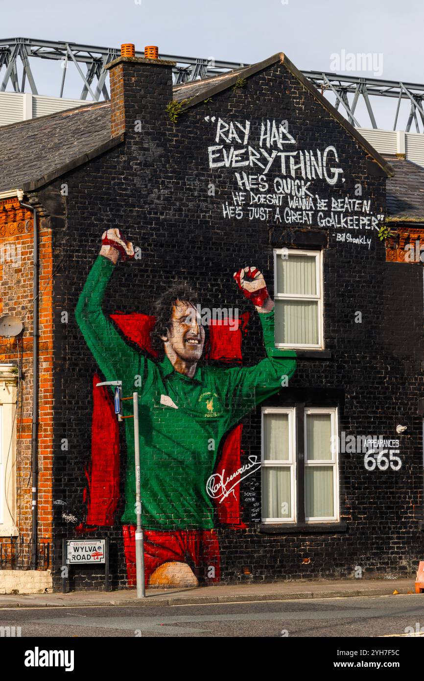 Raymond Neal Clemence, better know as Ray Clements MBE, his mural is on ...
