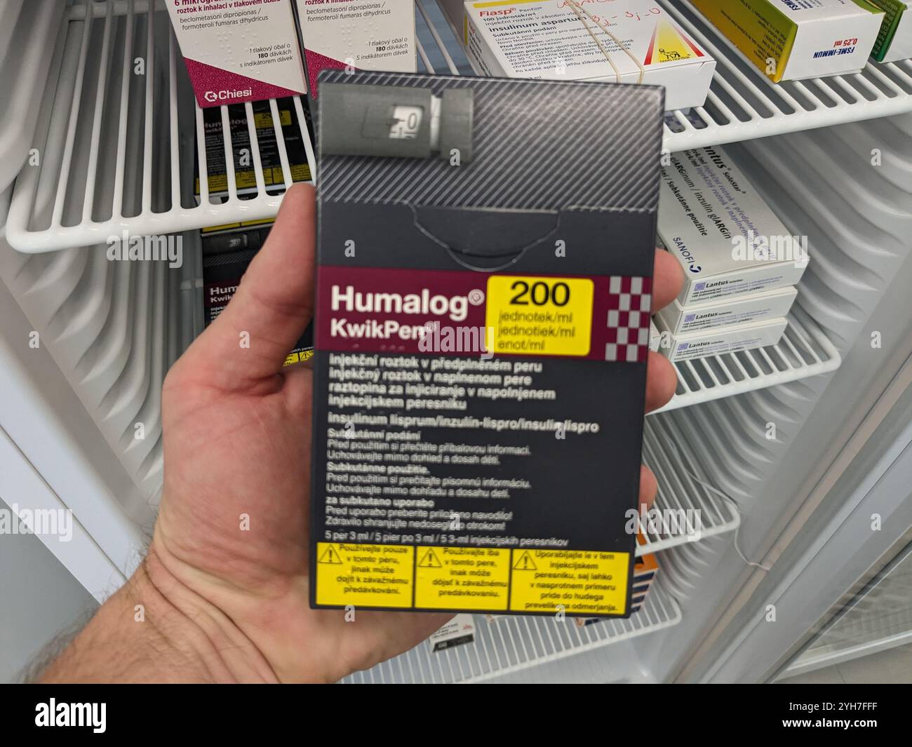 HUMALOG KWIKPEN with INSULIN LISPRO active substance by LILLY, used for rapid blood sugar ...