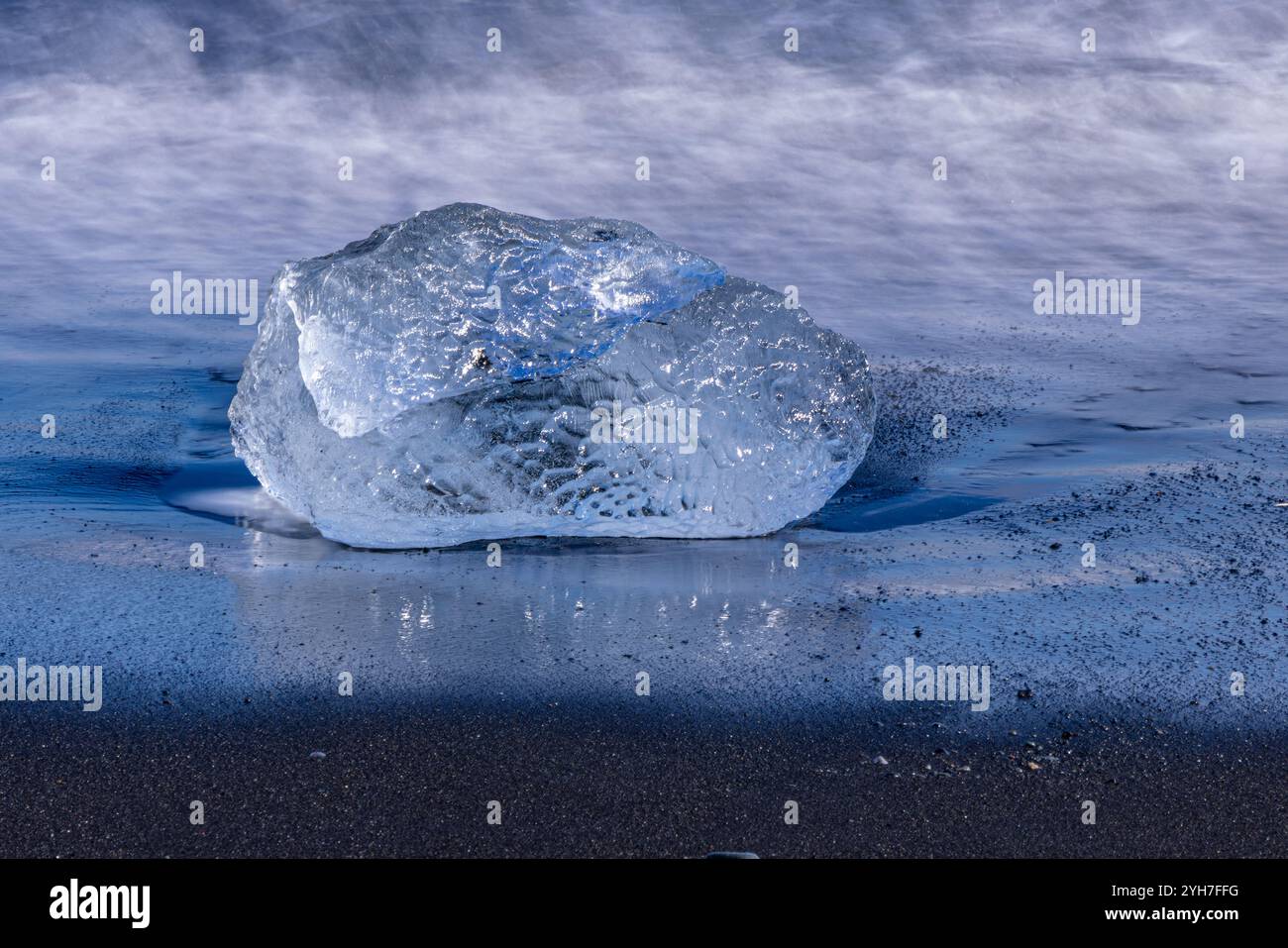 Diamond Beach am Mittag Stock Photo - Alamy