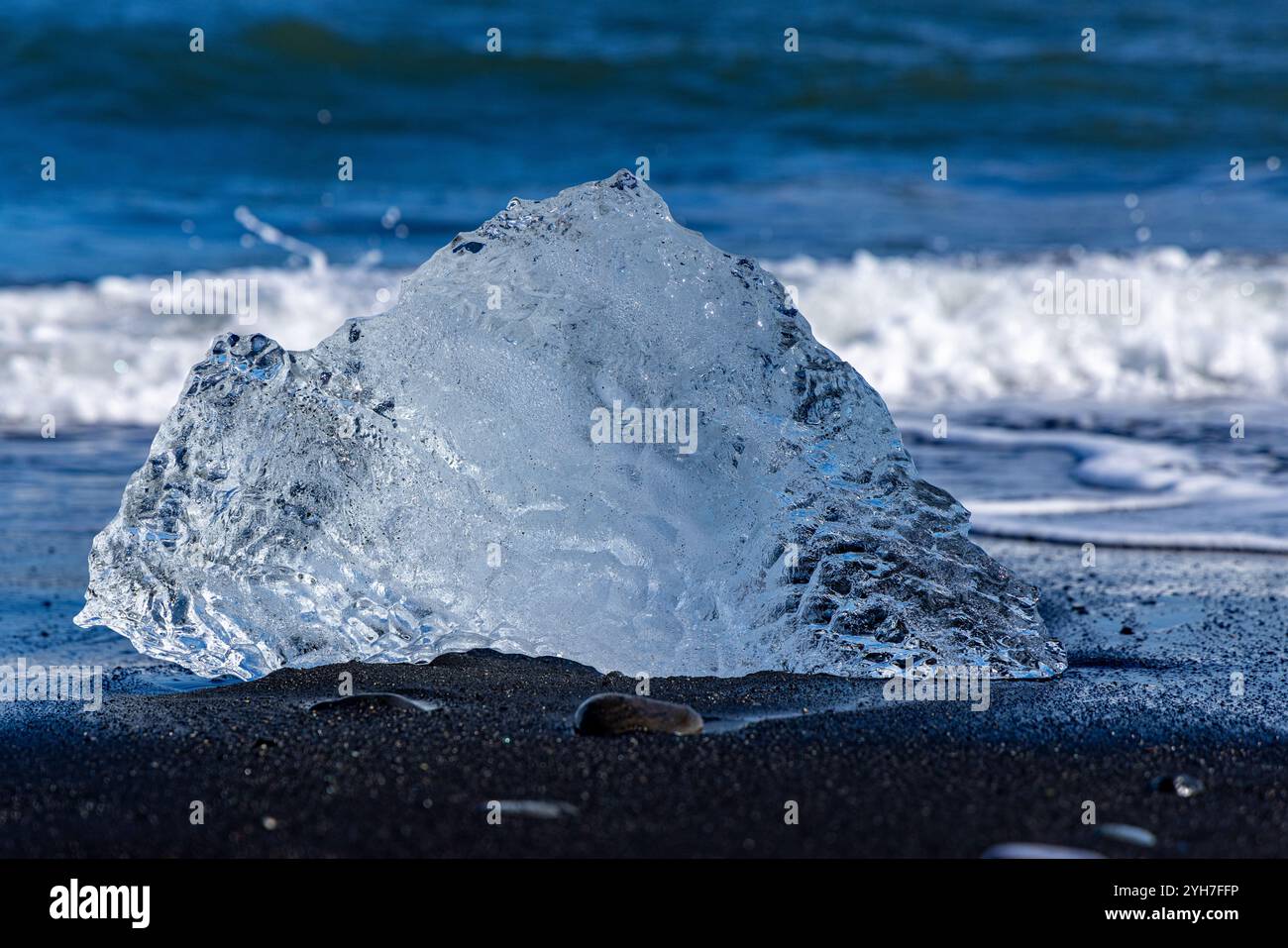 Diamond Beach am Mittag Stock Photo - Alamy