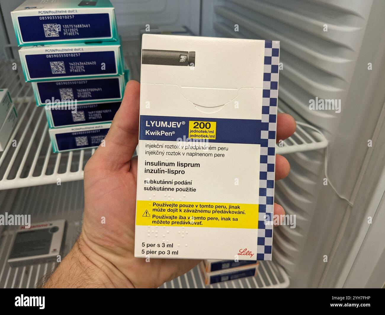 Insulin lispro aabc hi-res stock photography and images - Alamy