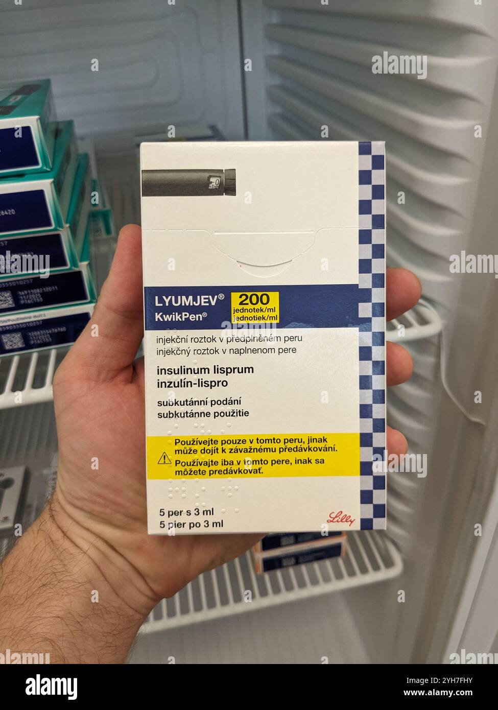 Insulin lispro aabc hi-res stock photography and images - Alamy