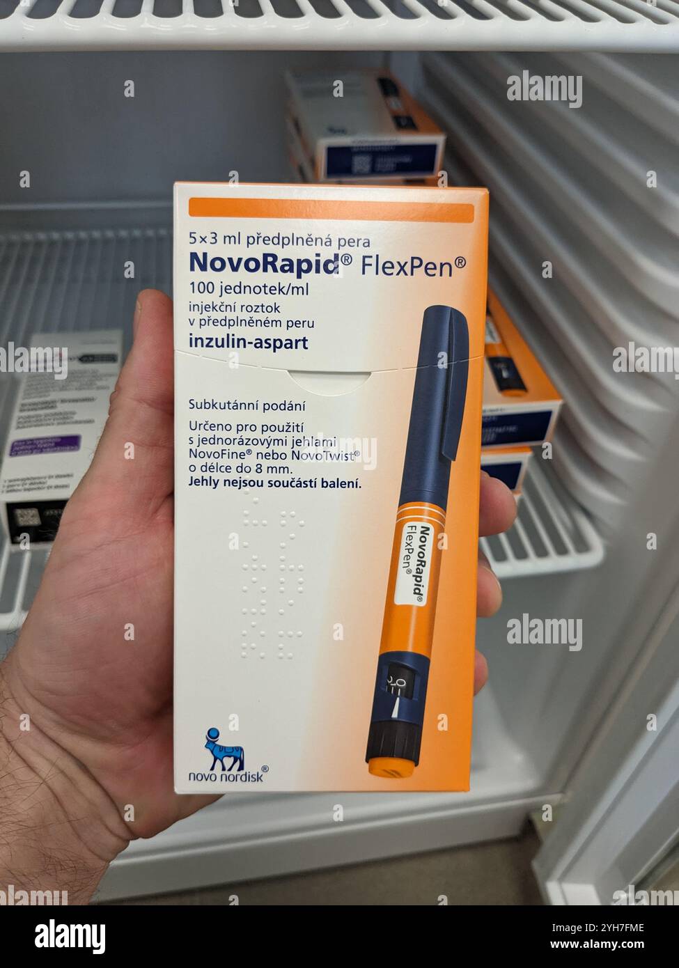 NOVORAPID FLEXPEN with INSULIN ASPART active substance by NOVO NORDISK ...