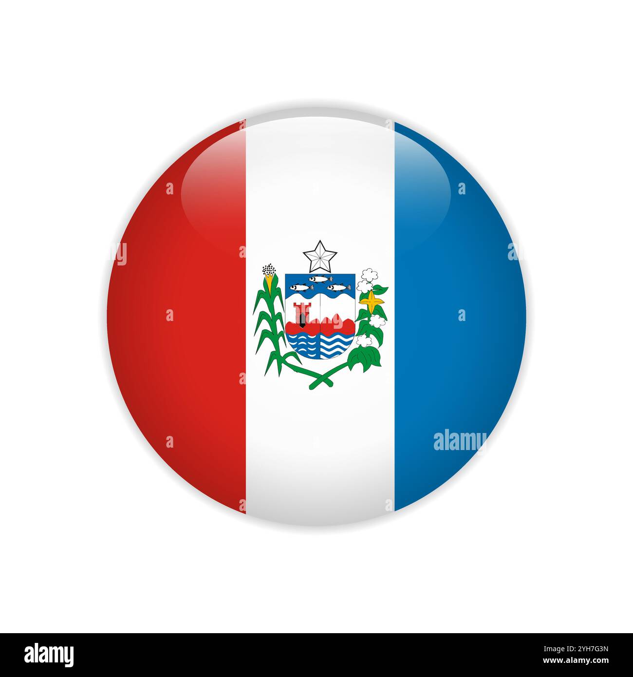 Alagoas flag Stock Vector Images - Alamy