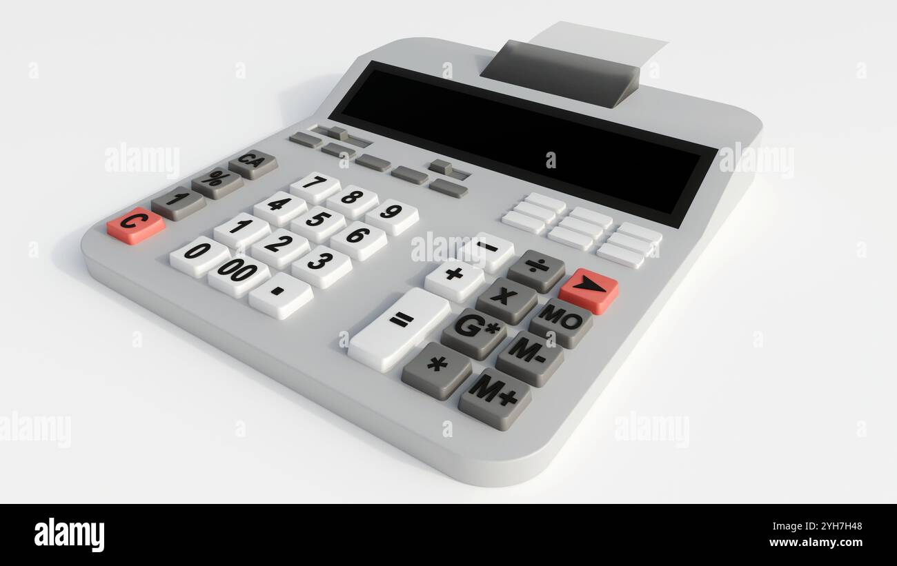 Classic digital calculator hi-res stock photography and images - Alamy