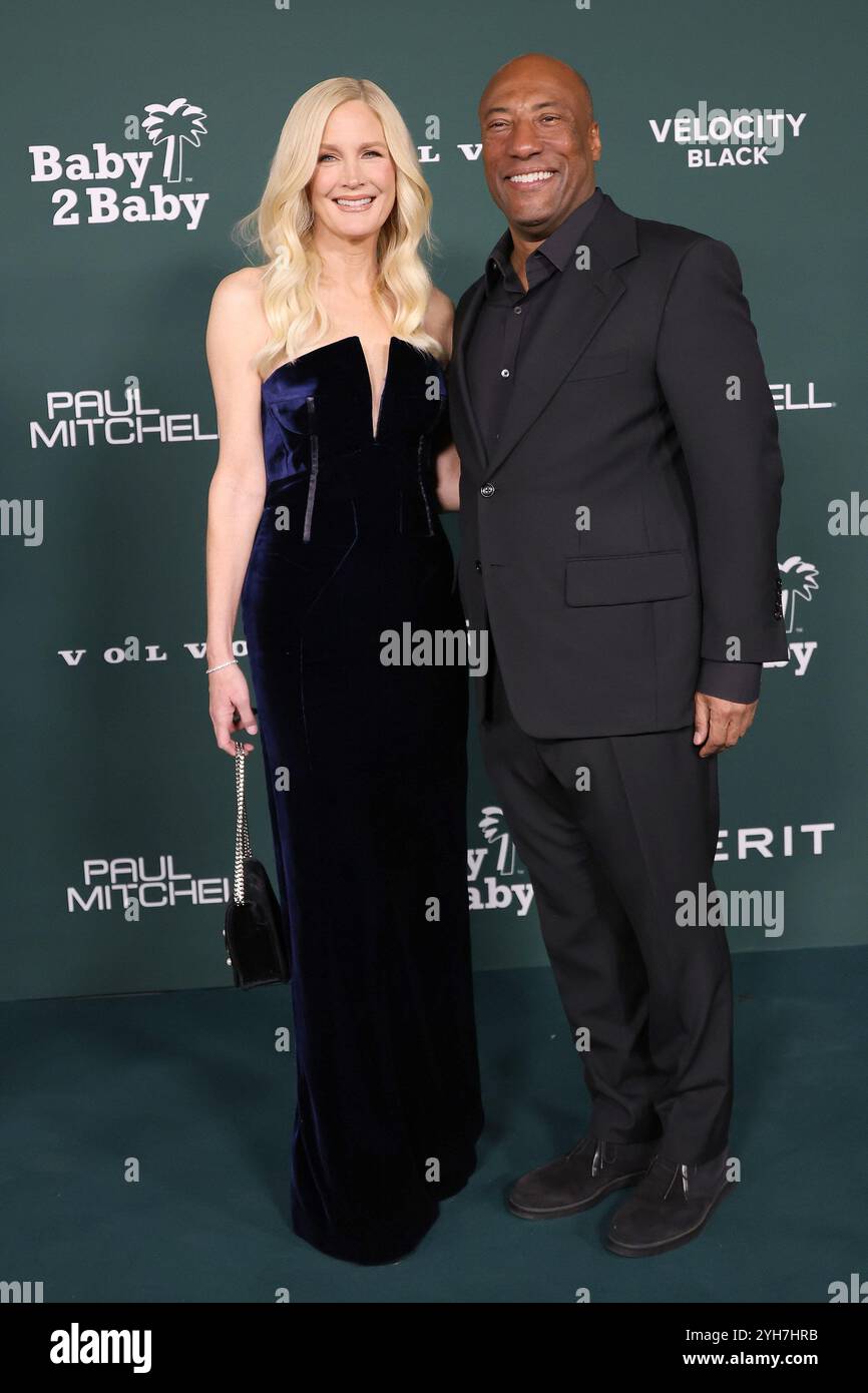 West Hollywood, USA. 09th Nov, 2024. Jennifer Lucas, Byron Allen attend ...