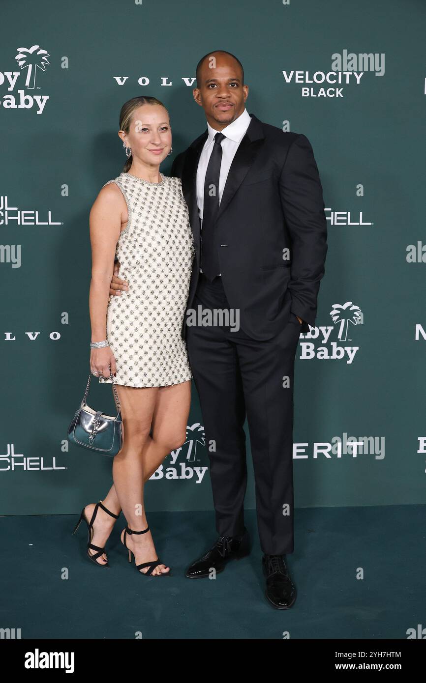 West Hollywood, USA. 09th Nov, 2024. Jennifer Meyer, Geoffrey Ogunlesi ...