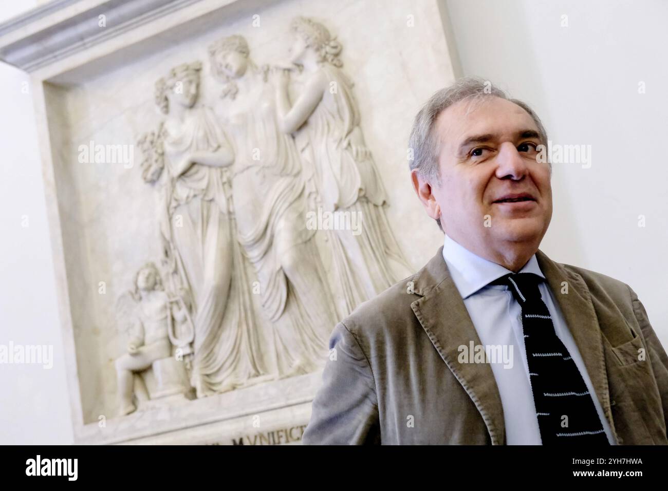 Roma, Italia. 10th Nov, 2024. Giuseppe Santalucia, presidente ANM, in occasione dell'evento ...