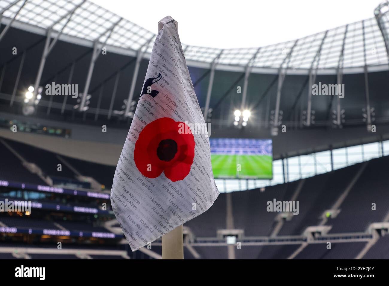 Tottenham Hotspur Stadium, London, UK. 10th Nov, 2024. Premier League ...