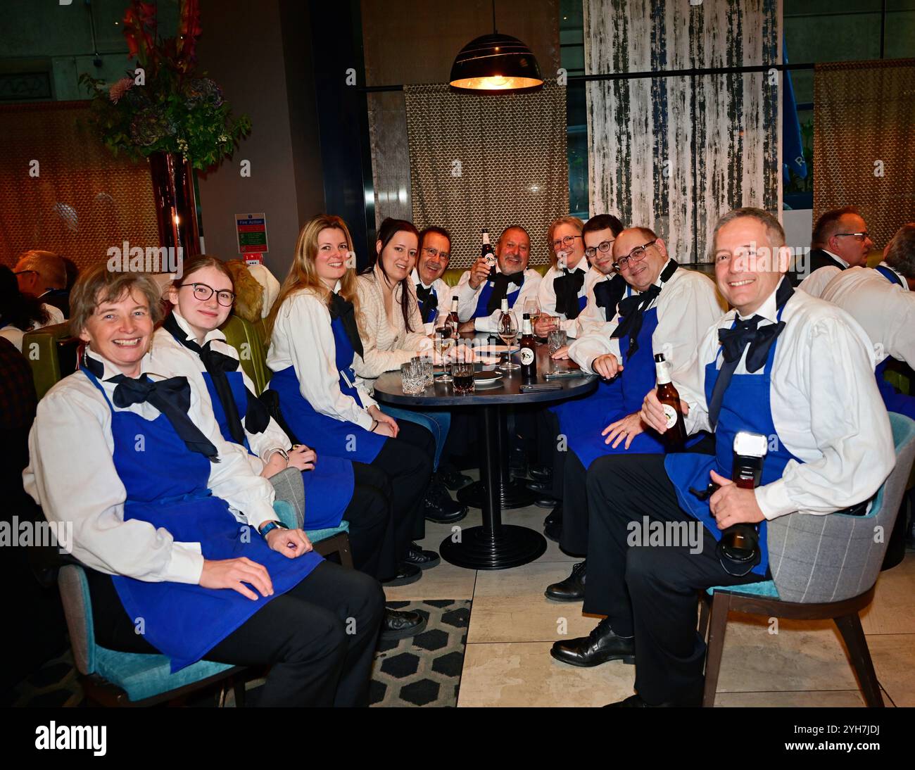 LONDON, ENGLAND: 9th November 2024: Drinks at M Restaurant parade at ...