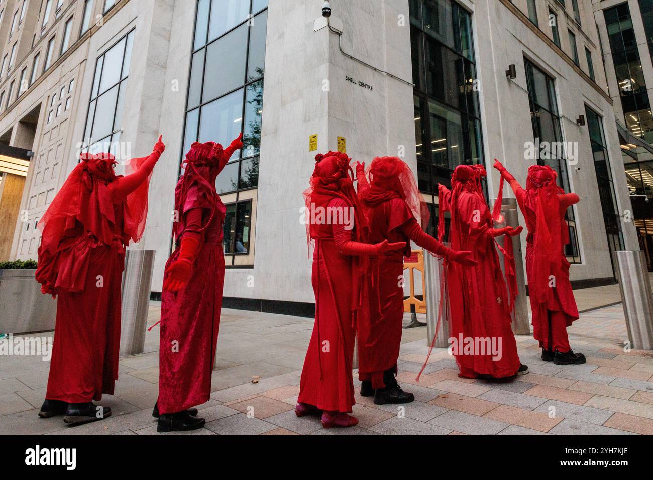 London, UK. 9th November, 2024. Extinction Rebellion's Red Rebel ...