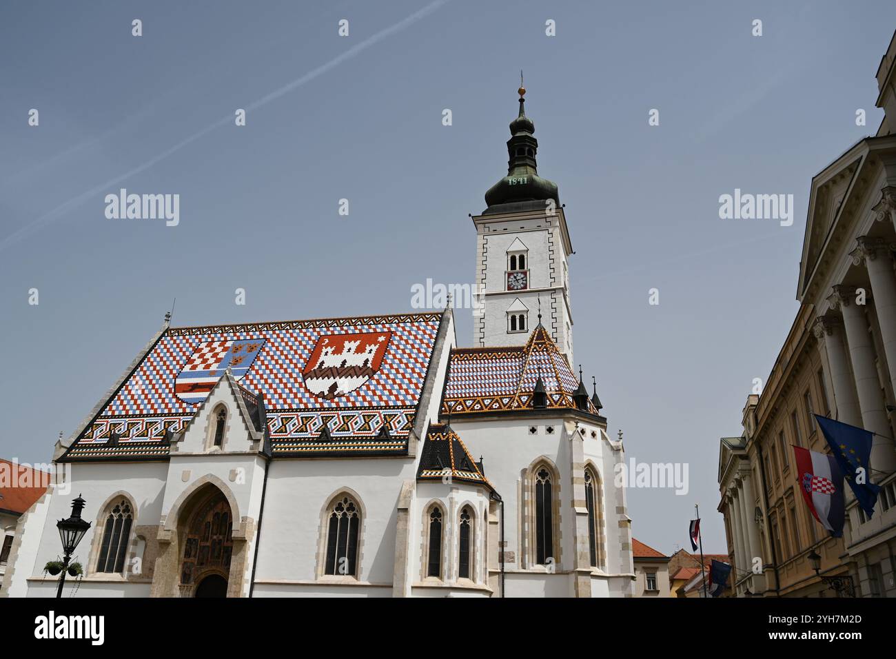 St Marks Church, Zagreb Stock Photo - Alamy